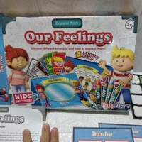 Kid Explorer Boardgame Trixy & Troy Our Feelings Kid Activity, Toys ...