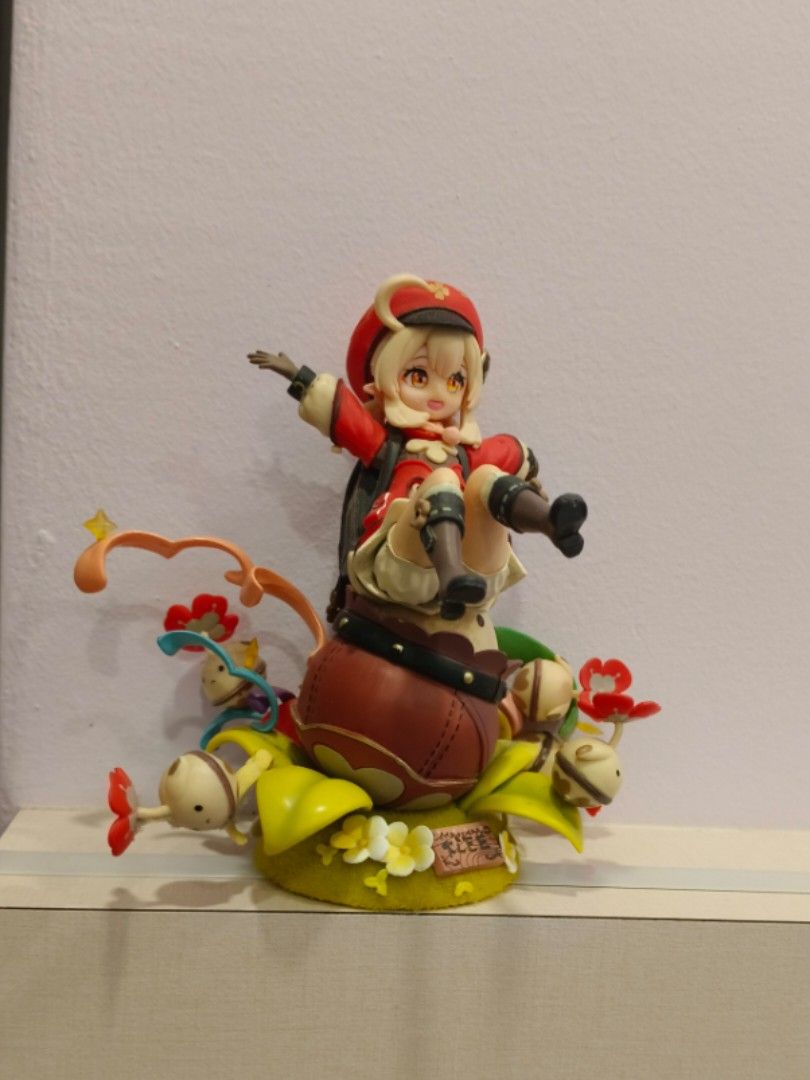 Klee figure genshin impact figurine collectible, Hobbies & Toys ...