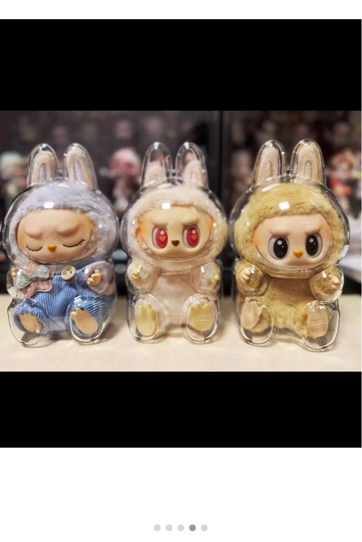 Acrylic Labubu Case Available on 1st Nov, 興趣及遊戲, 玩具 & 遊戲類 - Carousell