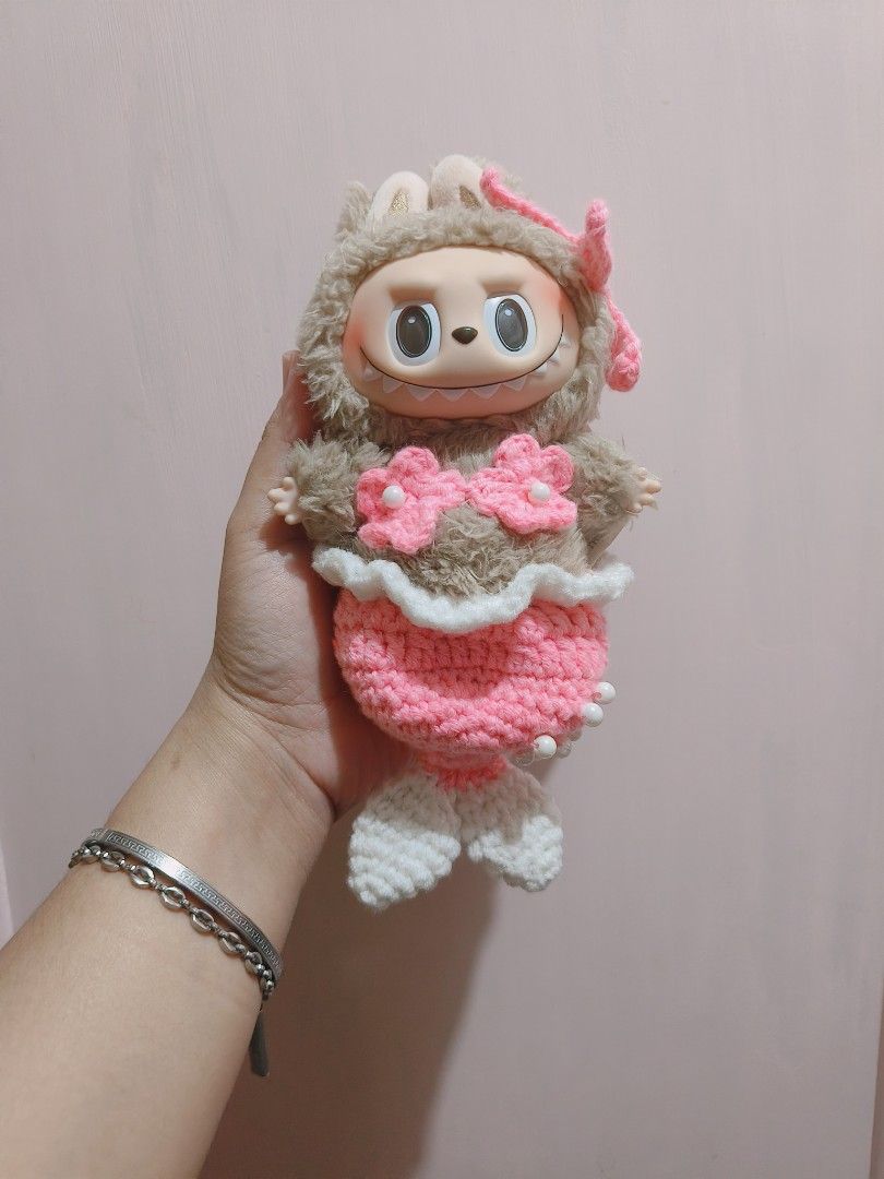 Labubu mermaid outfit set, Hobbies & Toys, Stationary & Craft, Handmade ...