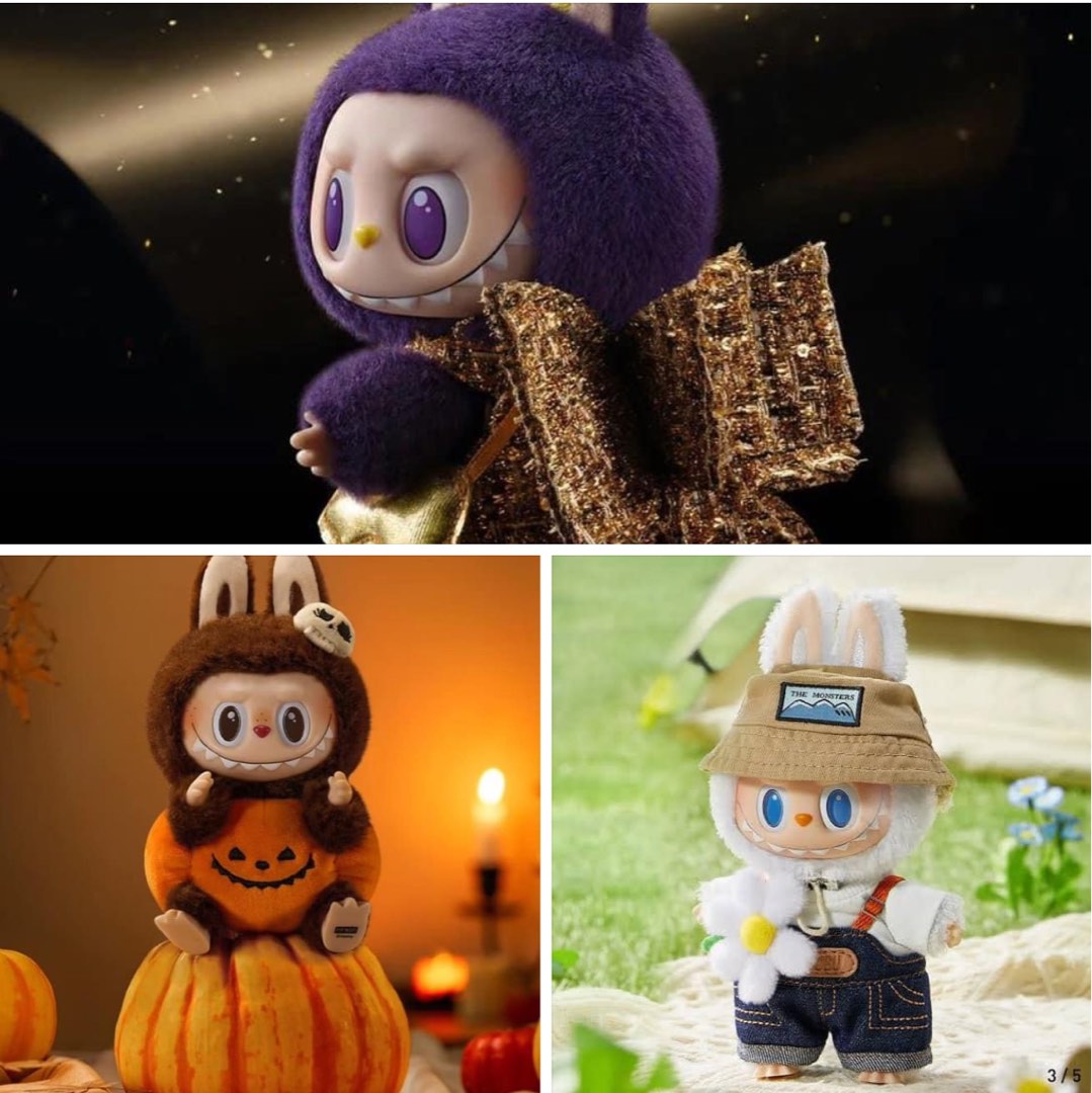 LABUBU Pronounce Wings of Fortune WOF x Halloween x Fall in Wild FIW ...