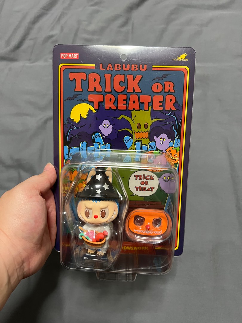 Labubu Trick-or-Treater Figure 100% Authentic w/ QR Code, Hobbies ...