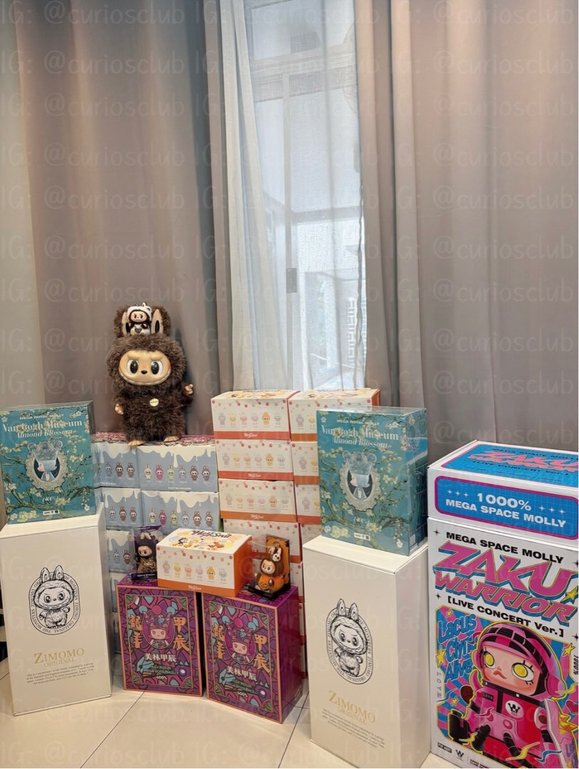 Labubu V1 and V2 sets, Hobbies & Toys, Toys & Games on Carousell