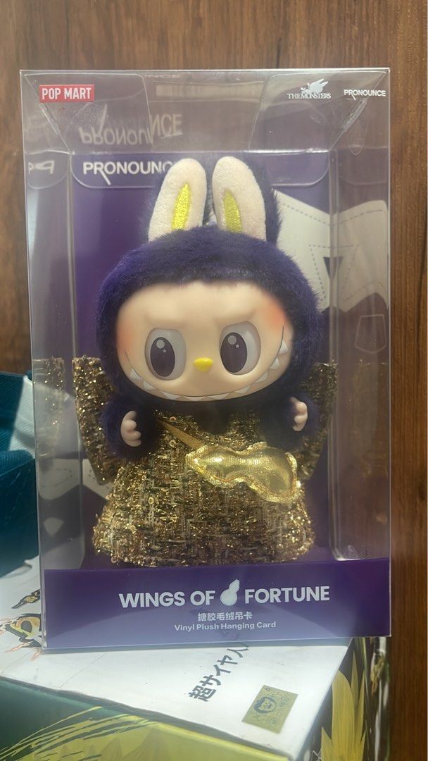 Labubu wings of fortune, Hobbies & Toys, Toys & Games on Carousell