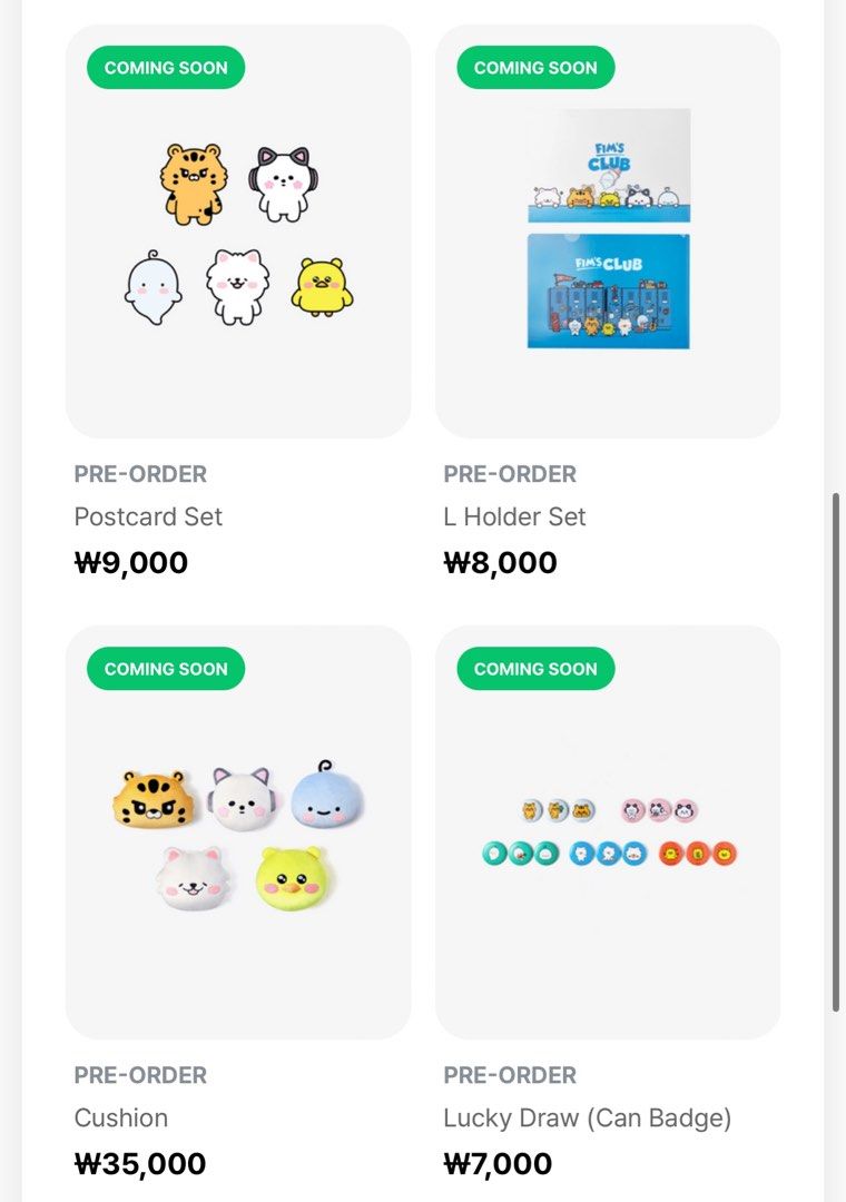 LE SSERAFIM Official Character FIM's Club Official Goods on Carousell