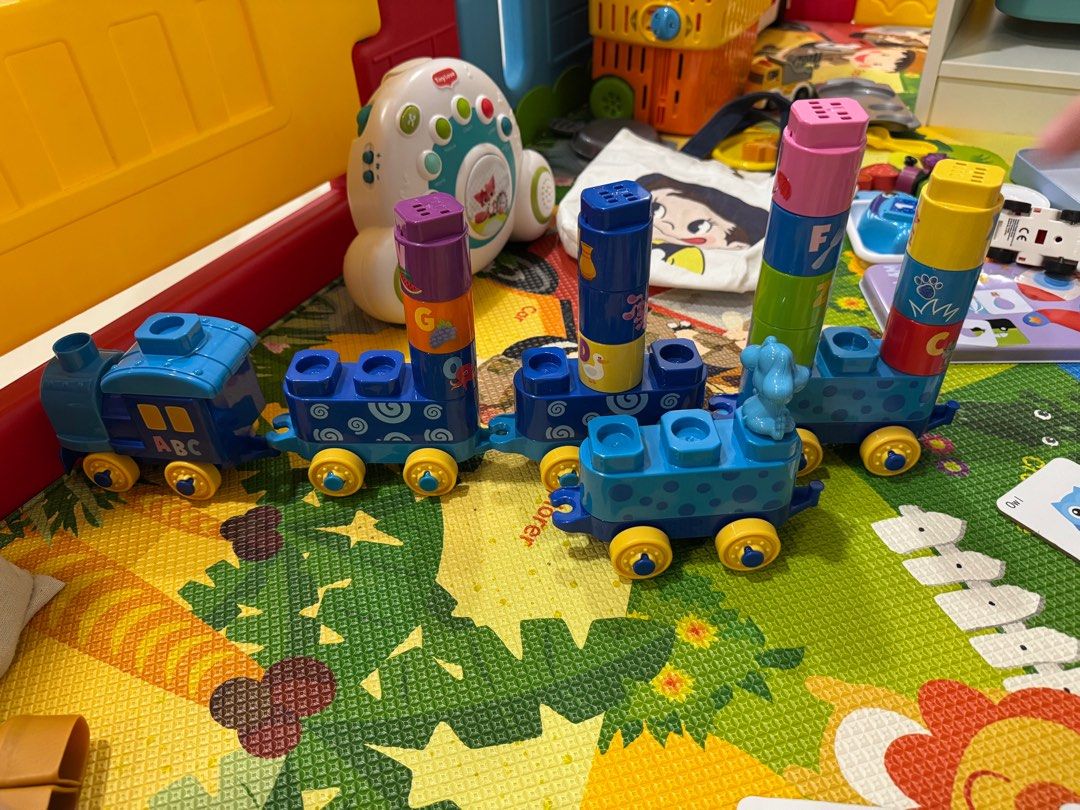 Leapfrog leap Builders Blues Clues learning, alphabet train, Babies ...