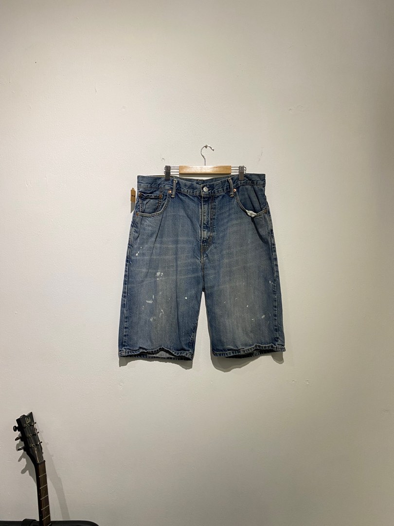 Levi's Strauss Distressed Jorts, Men's Fashion, Bottoms, Shorts on ...