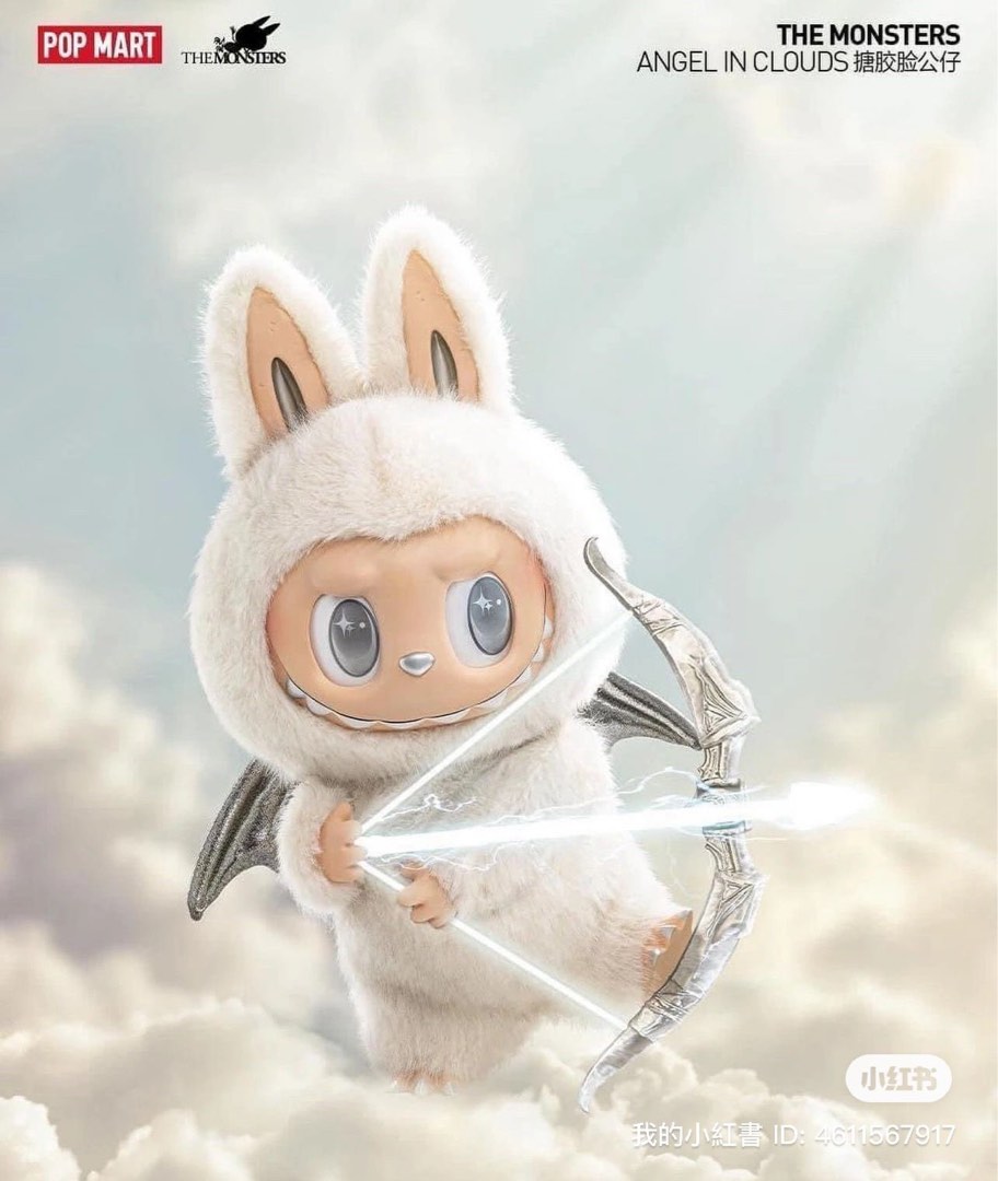 [LIMITED STOCKS AVAILABLE] Popmart Labubu The Monsters Angel In Clouds ...