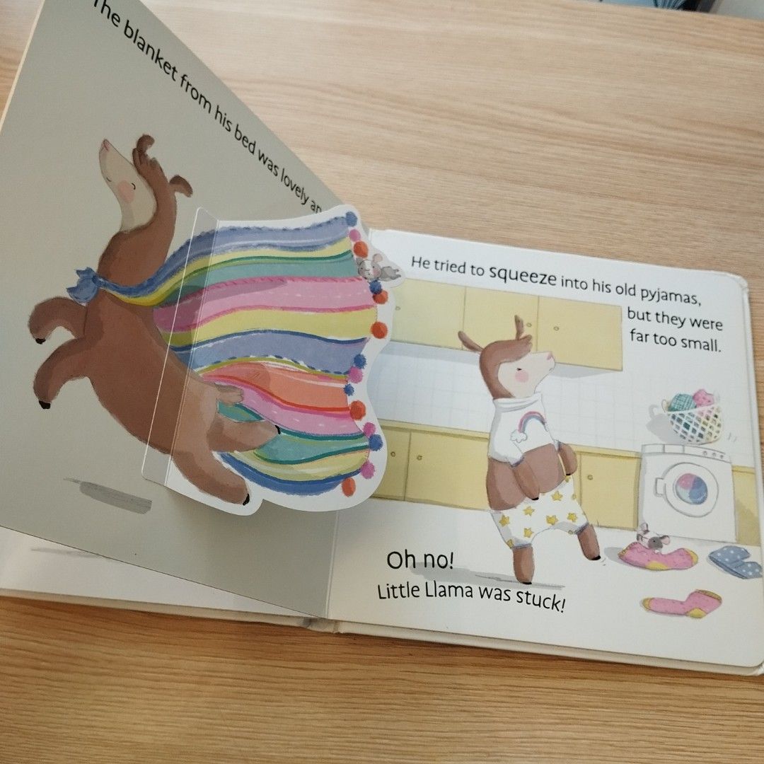 Llama Who Lost His Pyjama Boardbook with Lift the Flaps, Babies & Kids ...