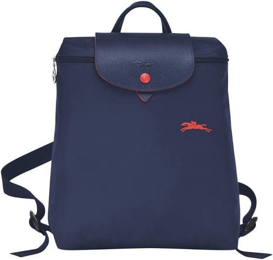 Longchamp Backpack navy blue backpack club series on Carousell