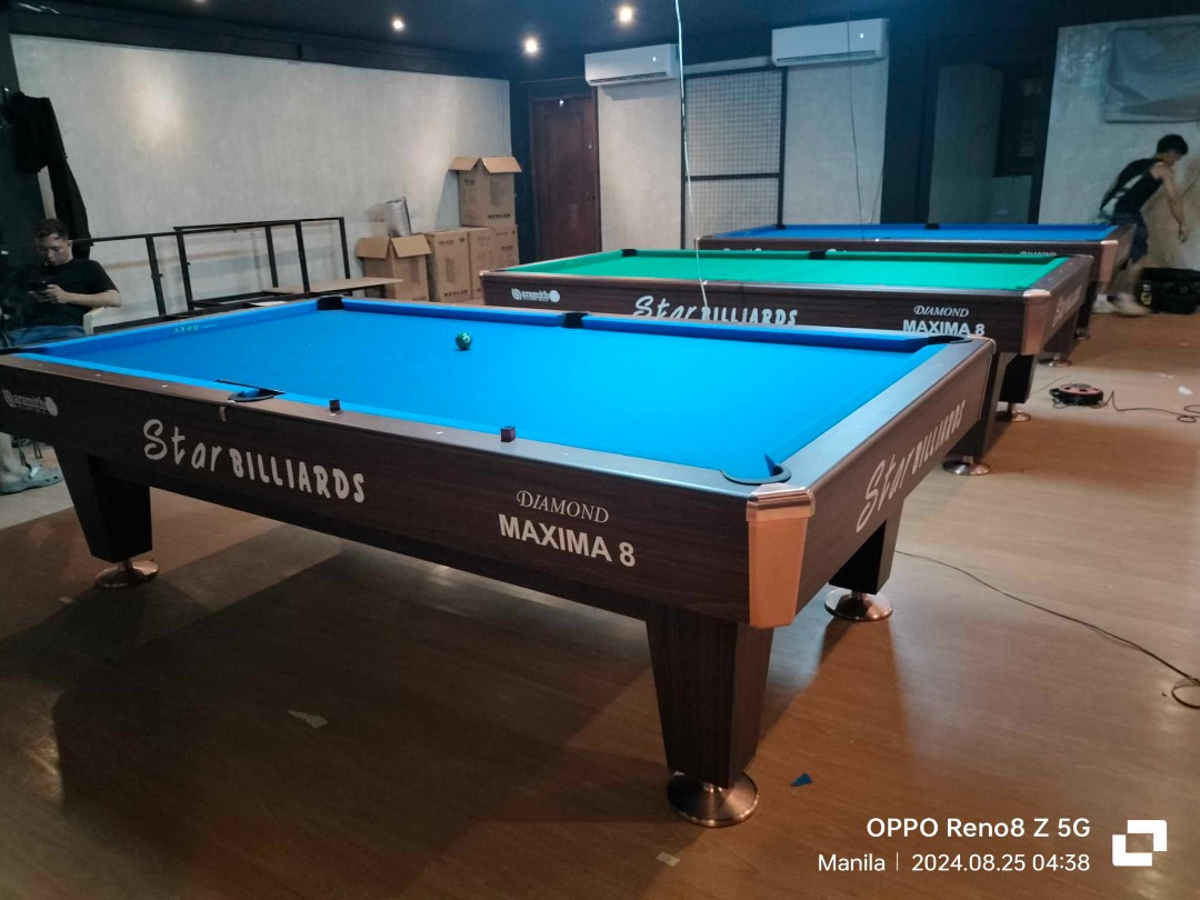 Maxima 8 Billiard Table, Sports Equipment, Sports & Games, Billiards ...