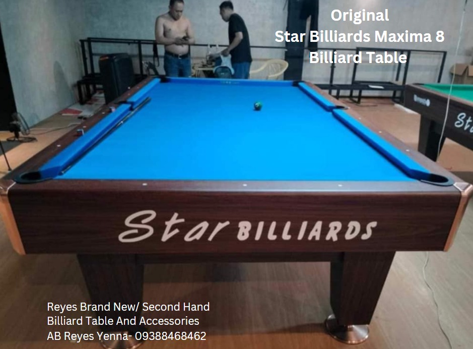 Maxima 8 Standart Size Billiard Table, Available On Hand,, Sports ...