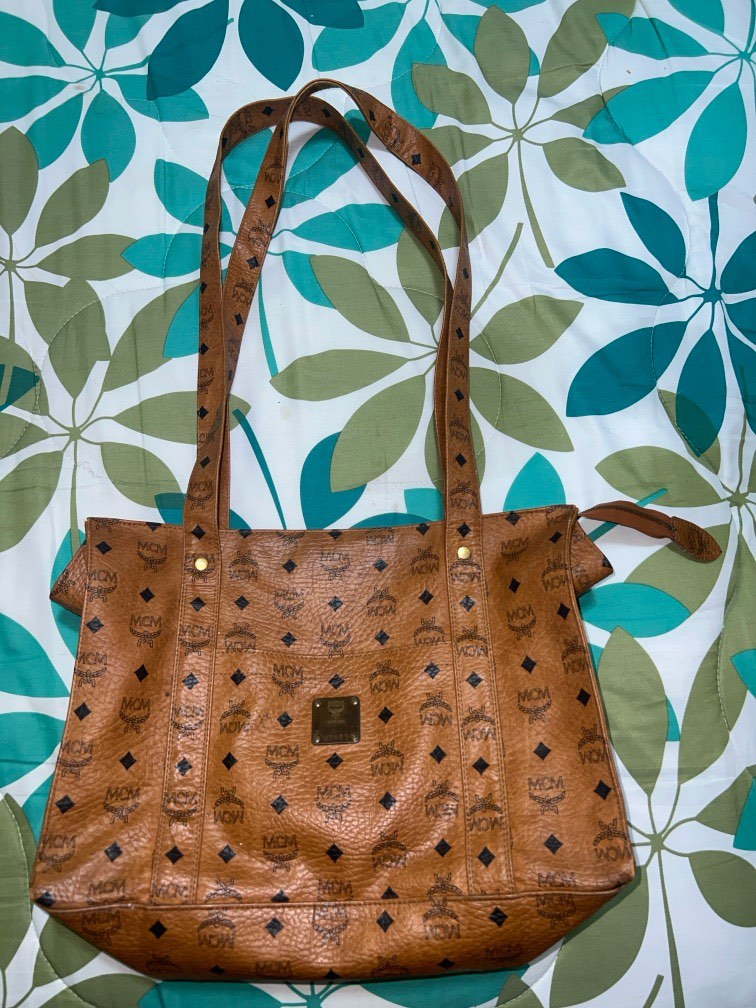 MCM big bag, Women's Fashion, Bags & Wallets, Shoulder Bags on Carousell
