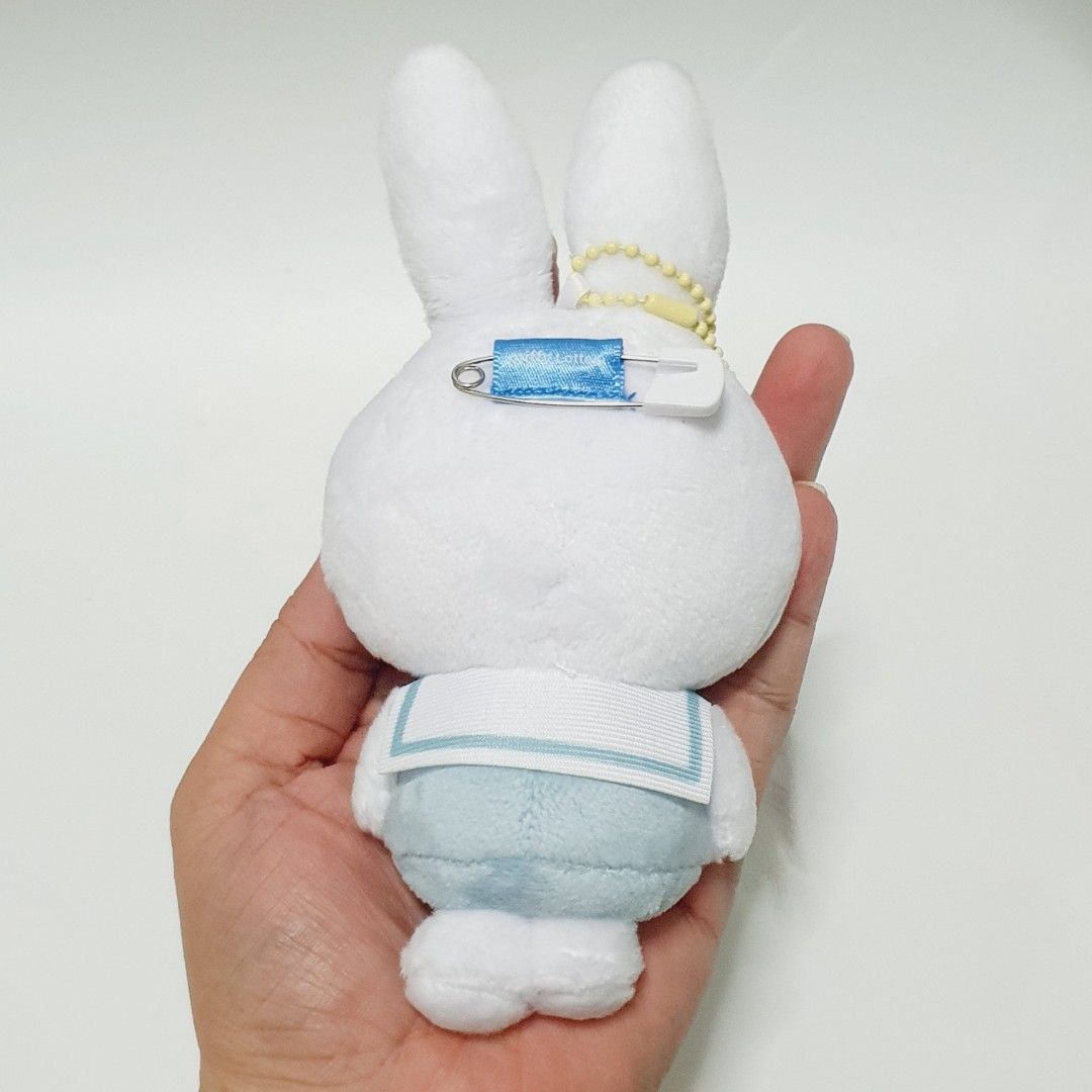 Miffy Lottery Star and Sky Mascot Badge Plush Charm Light Blue Star ...