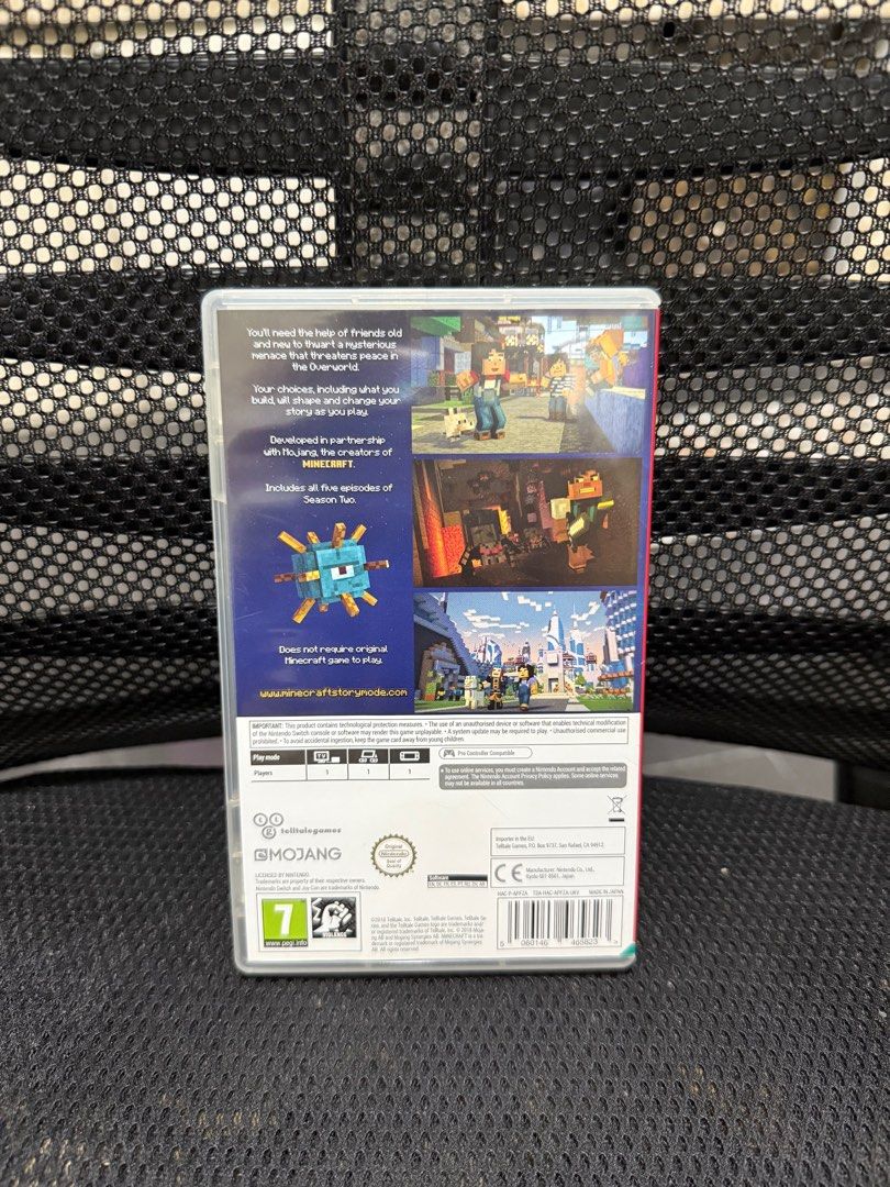 Minecraft Season Two Story Mode The Telltale Series Switch Game ( Rare ...