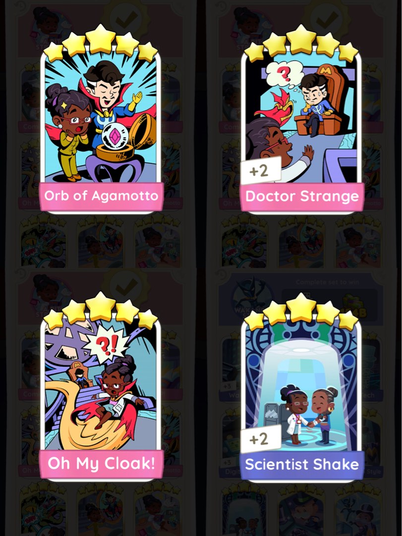 Monopoly go | Red handed | Gocha! | Art review | Besties | Green ...