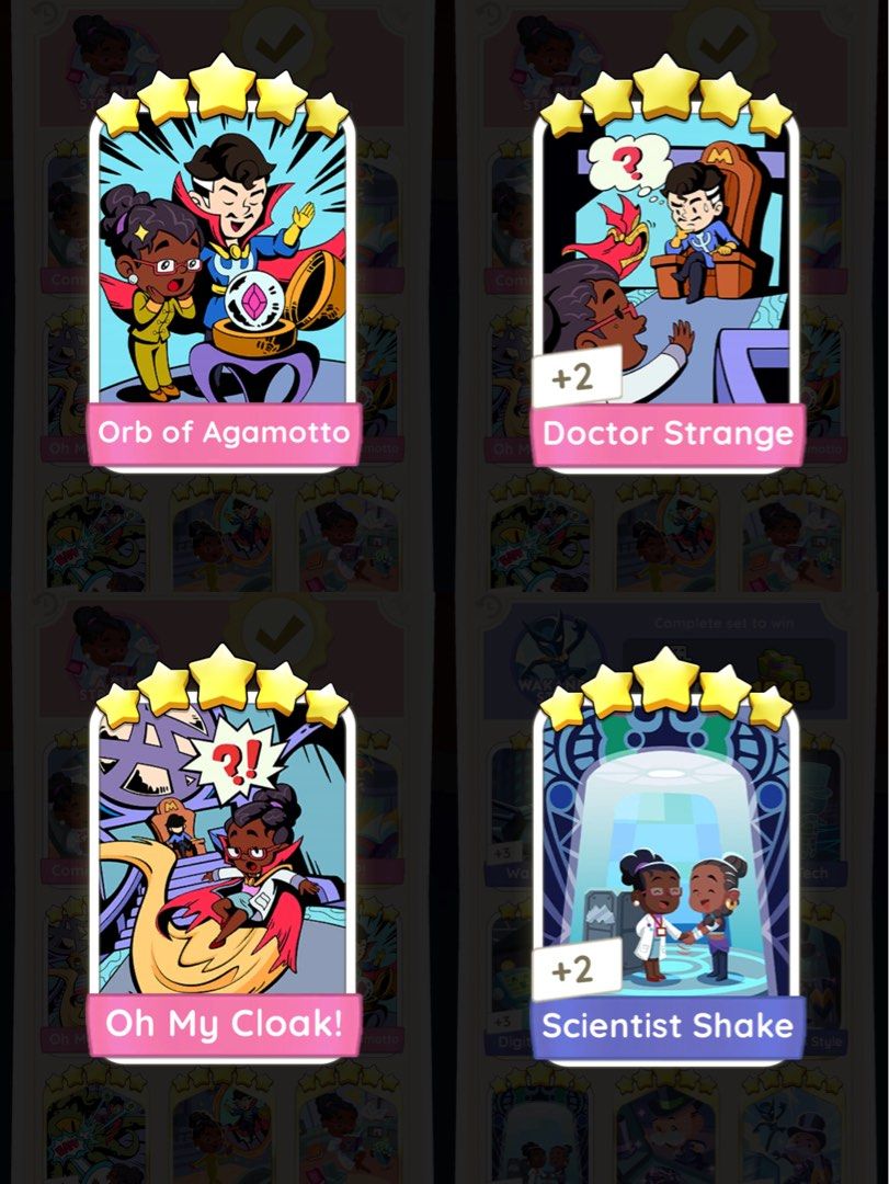 Monopoly go | Red handed | Gocha! | Art review | Besties | Green ...