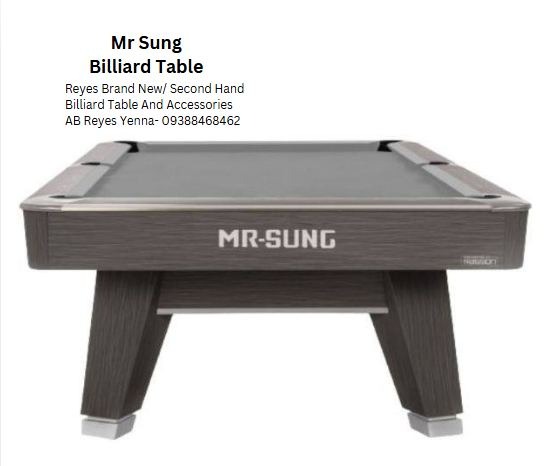 MR SUNG ACCURA BILLIARD TABLE, Sports Equipment, Sports & Games ...
