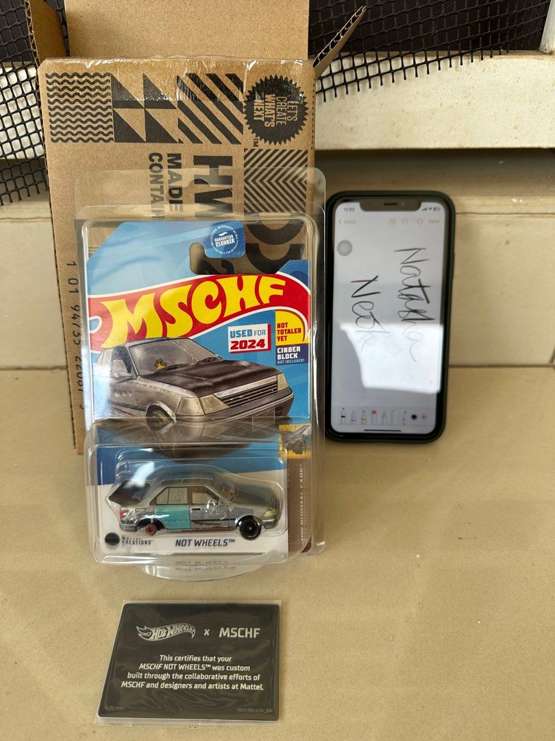 MSCHF Not Wheels Hot Wheels Limited Edition Mattel Creations, Hobbies ...