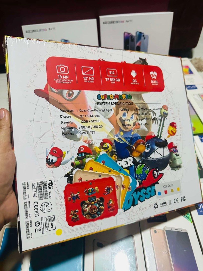 MXS SUPERMARIO TABLET, Mobile Phones & Gadgets, Tablets, Android on ...