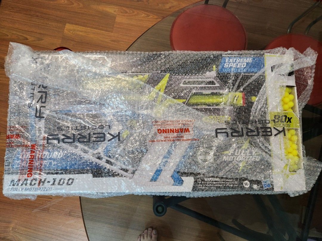 Nerf Hyper Mach 100, Hobbies & Toys, Toys & Games on Carousell