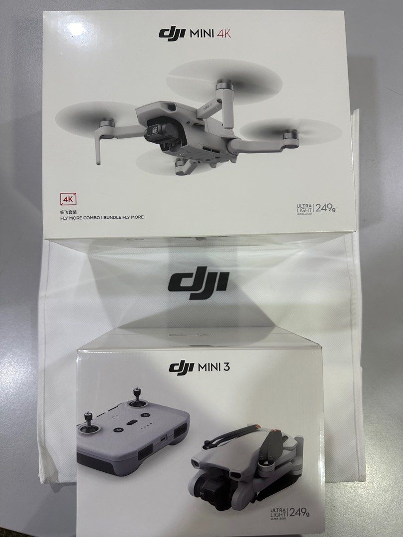 New set - DJI Mini 4k Combo, Photography, Cameras on Carousell