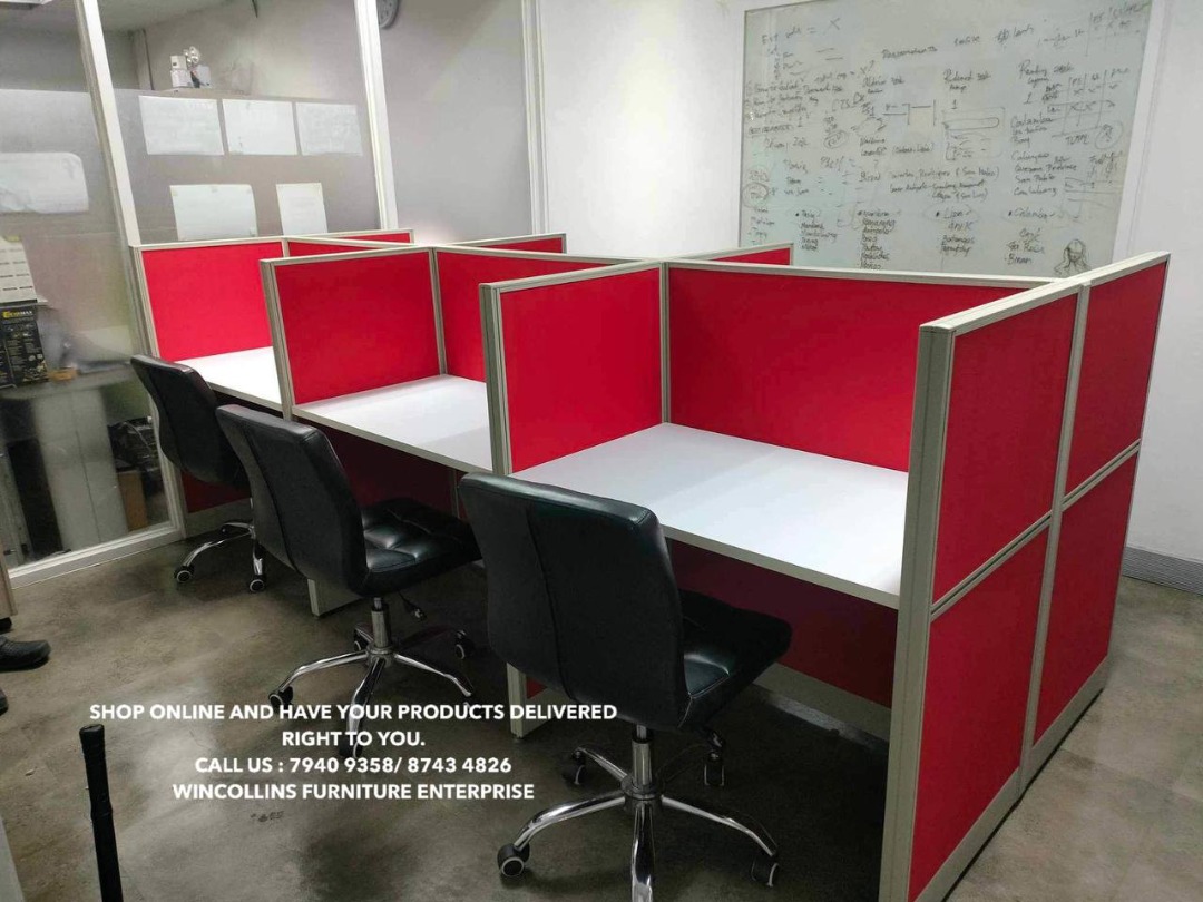 office partition /office cubicle, Furniture & Home Living, Office ...