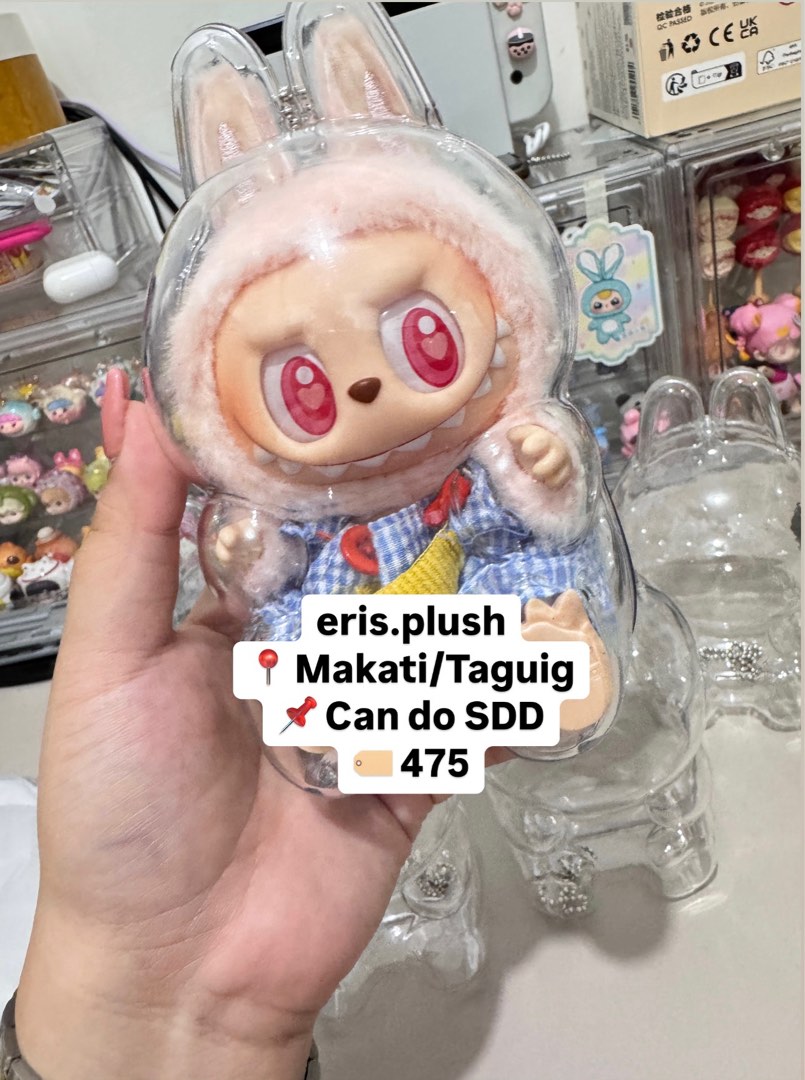 On hand Labubu V2 Case, Hobbies & Toys, Toys & Games on Carousell