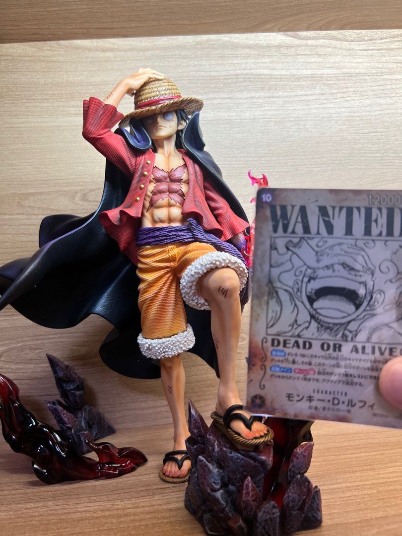 Op09 luffy + Lx studio Luffy, Hobbies & Toys, Toys & Games on Carousell