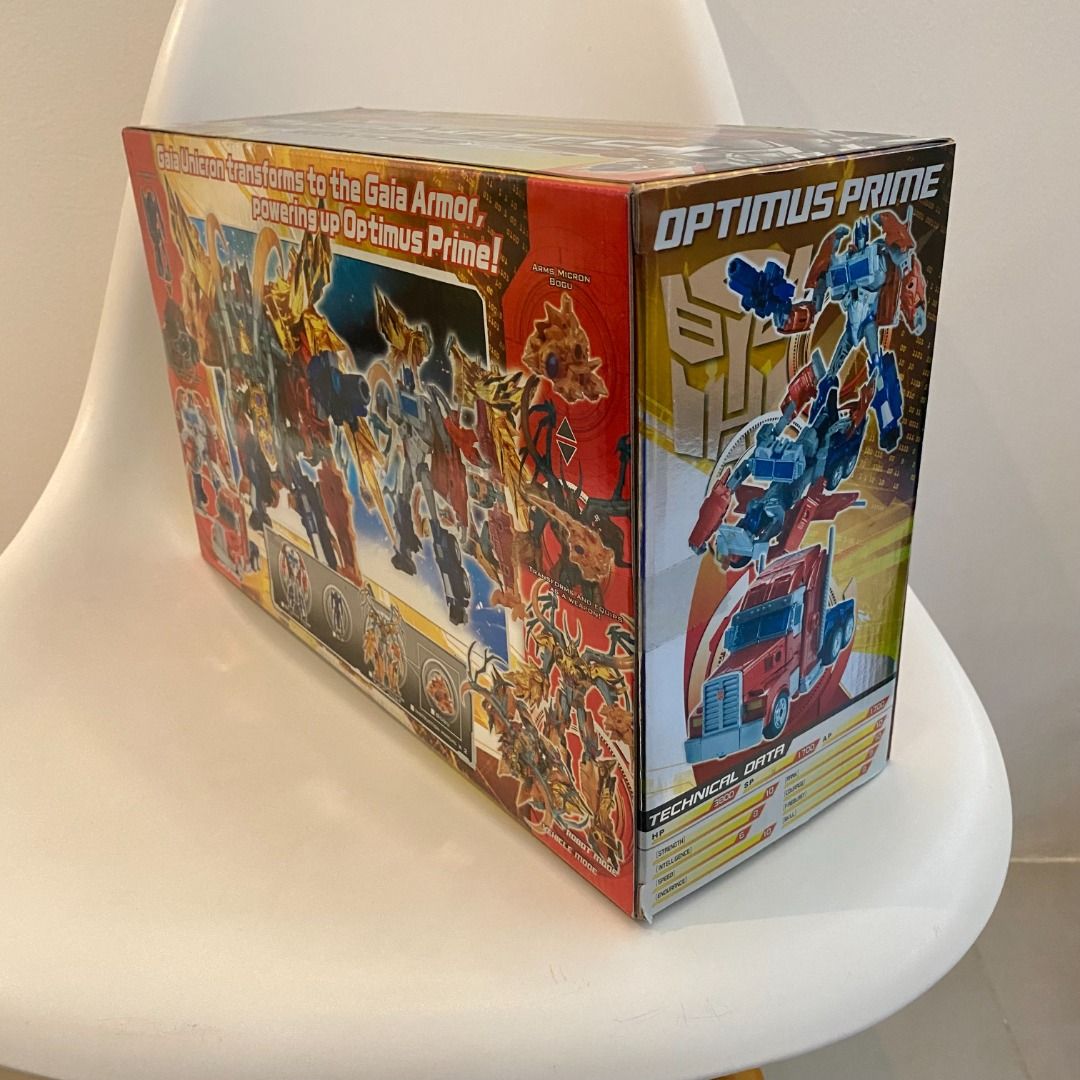 Optimus Prime + Gaia Unicron Transformers Adventures Prime Beast ...