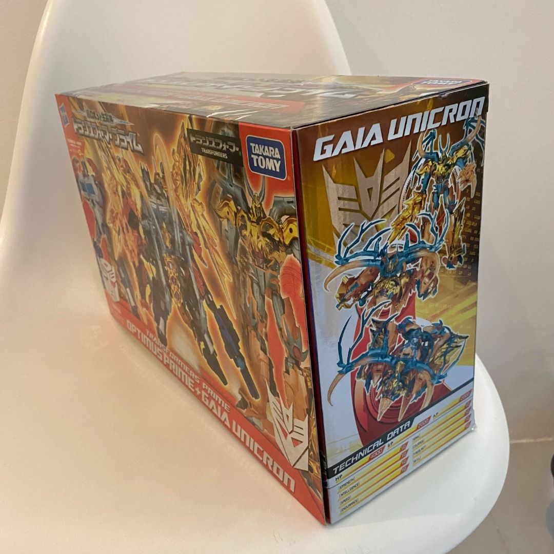 Optimus Prime + Gaia Unicron Transformers Adventures Prime Beast ...