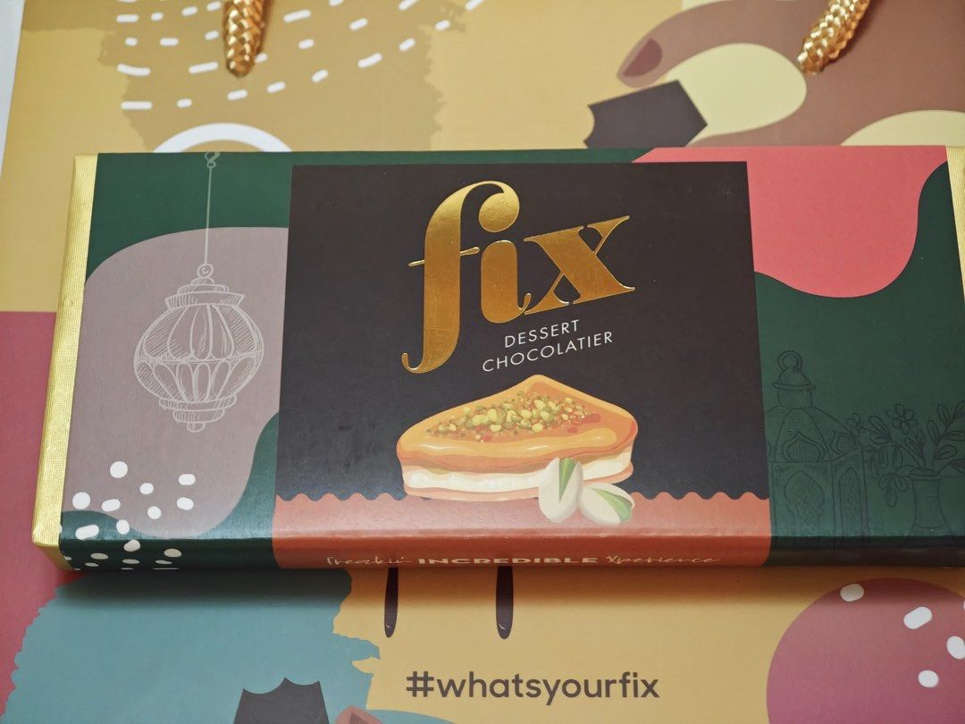 Original Dubai FIX Chocolate (Pre order/Singapore availability), Food ...