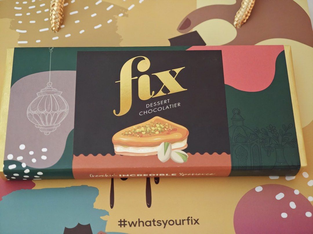 Original Dubai FIX Chocolate (Pre order/Singapore availability), Food ...