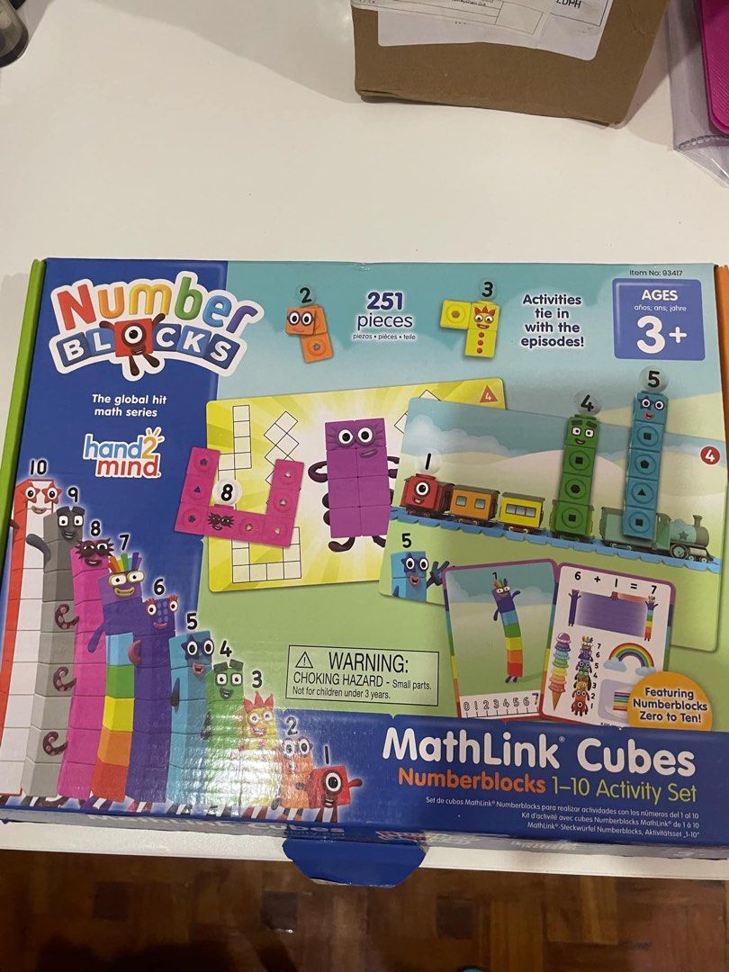 Original Numberblocks Mathlinks 1-10, Hobbies & Toys, Toys & Games on ...