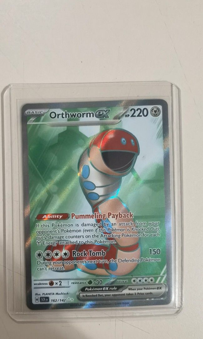 Orthworm EX Pokemon Trading Card Game TCG, Hobbies & Toys, Toys & Games ...