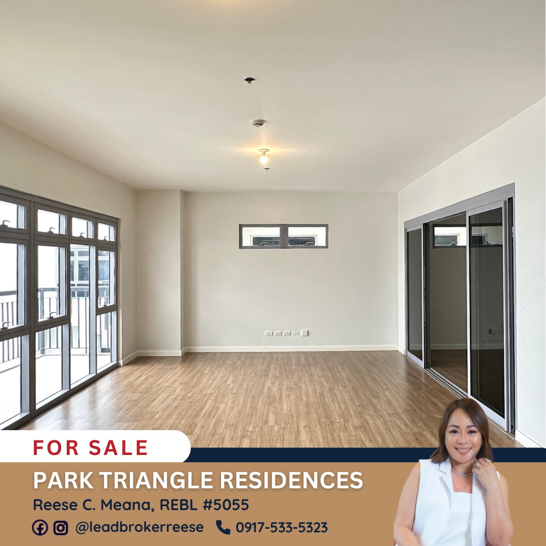 Park Triangle Residences For Sale 3 bedroom Brand new Penthouse BGC ...