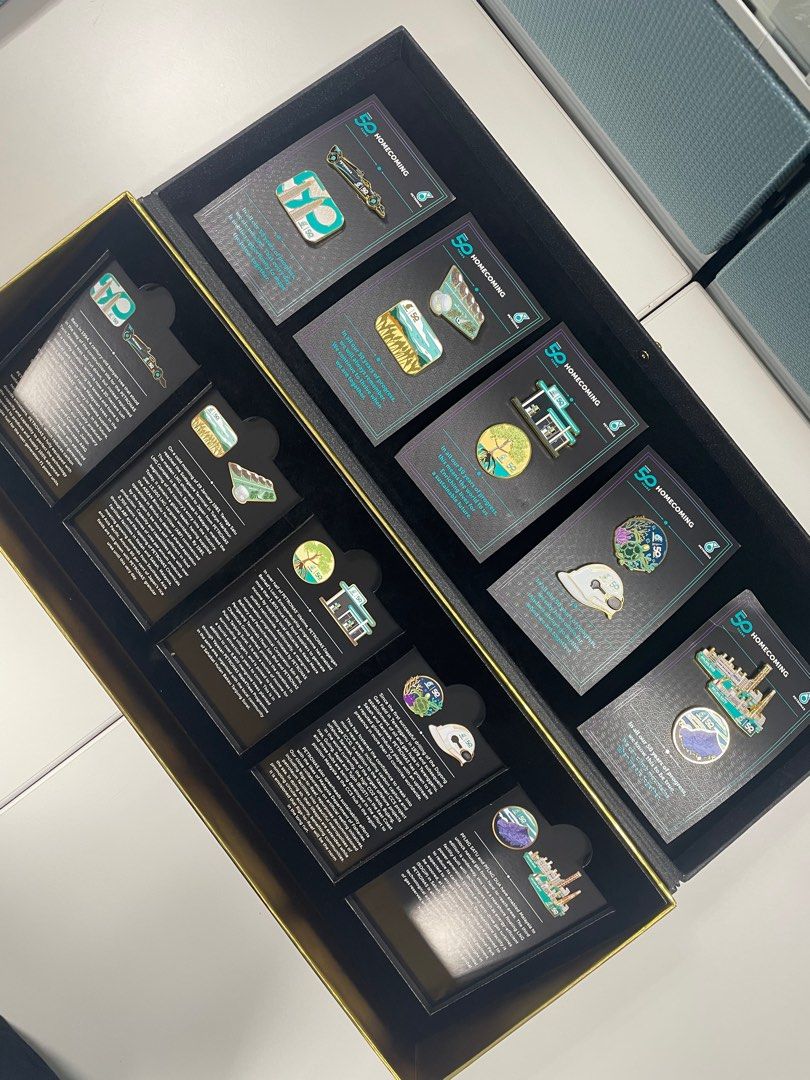 PETRONAS 50 Years Anniversary Pin Set., Hobbies & Toys, Collectibles ...