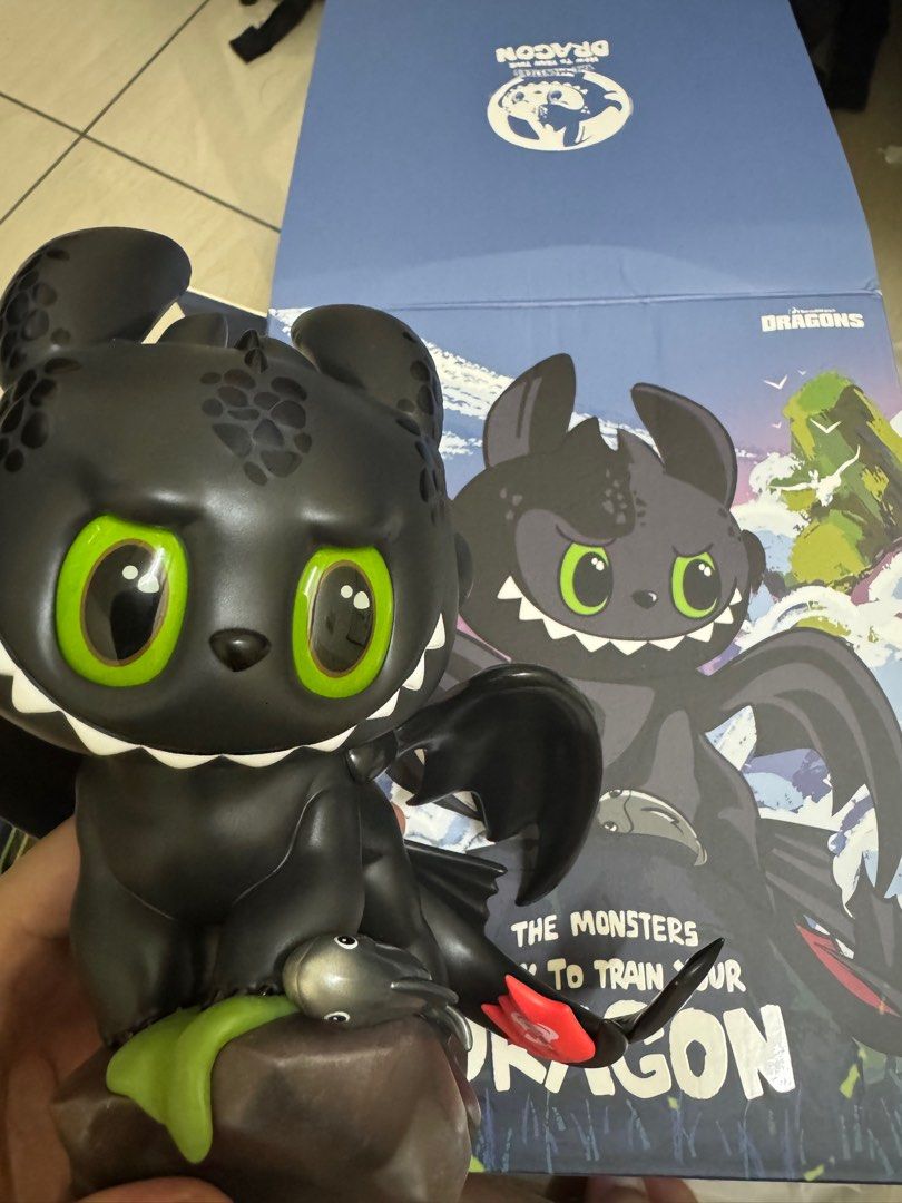 Pop Mart Labubu The Monsters (How to Train Your Dragon Figurine ...