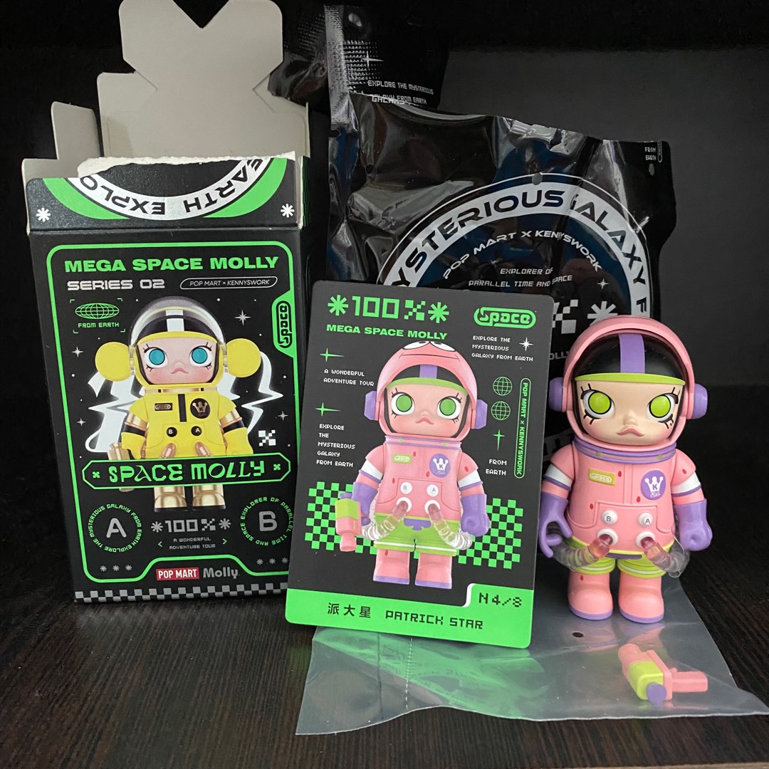 Pop Mart Space Molly Series 2 - Patrick Star, Hobbies & Toys ...