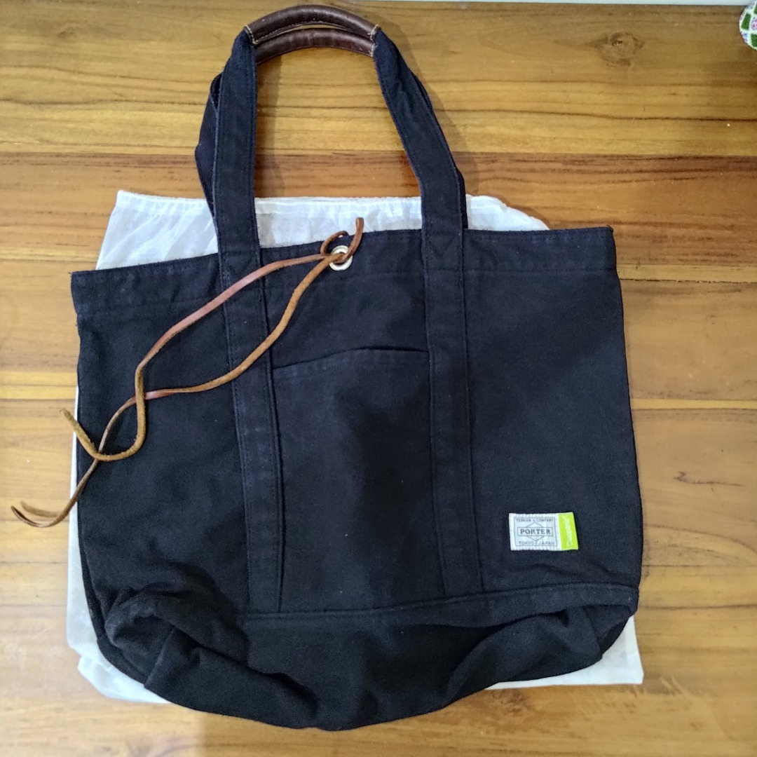 Porter Yoshida x Ciaopanic TOKYO LAB - Canvas Tote Bag, Fesyen Pria, Tas & Dompet , Lainnya di ...