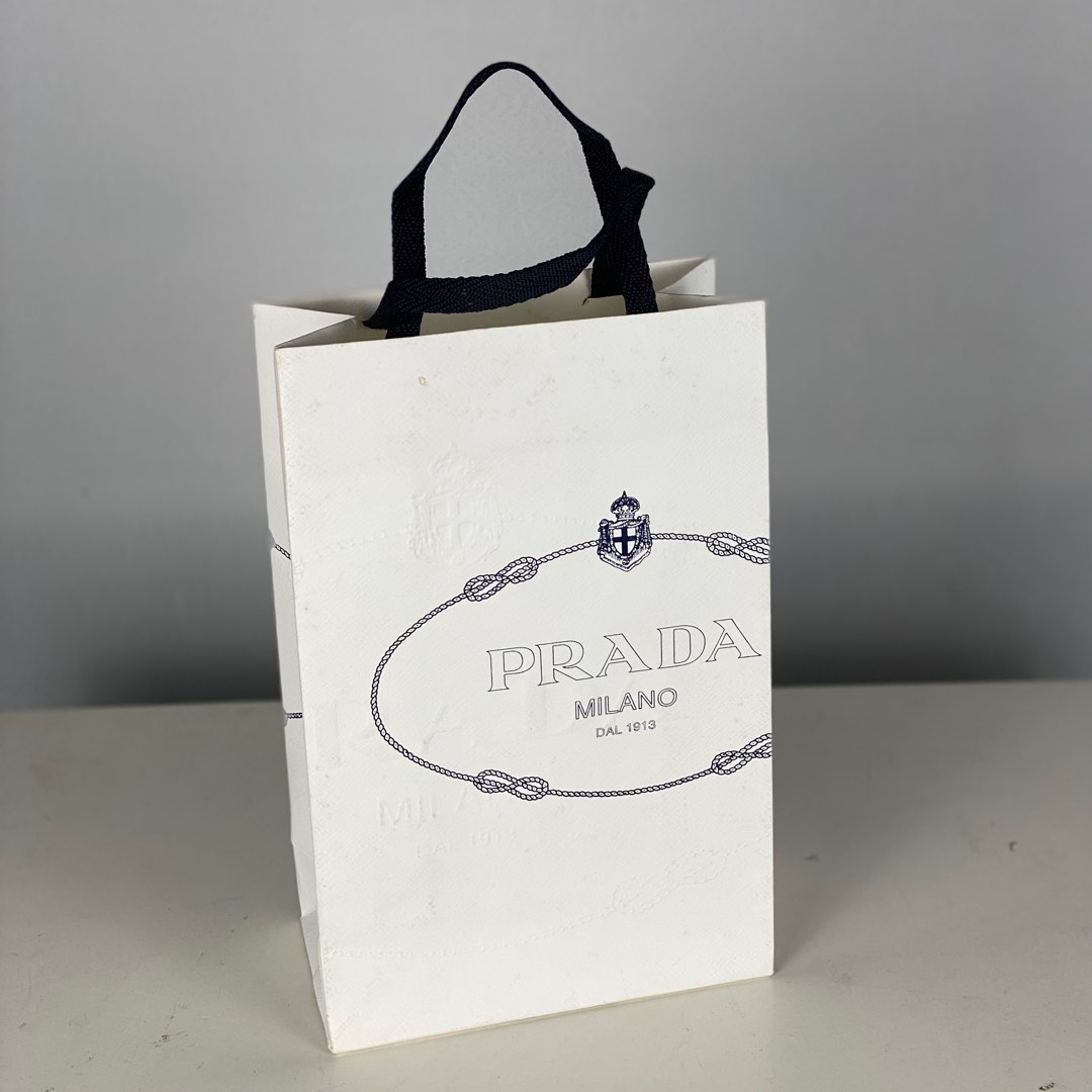 PRADA Paper Bag, Luxury, Accessories on Carousell