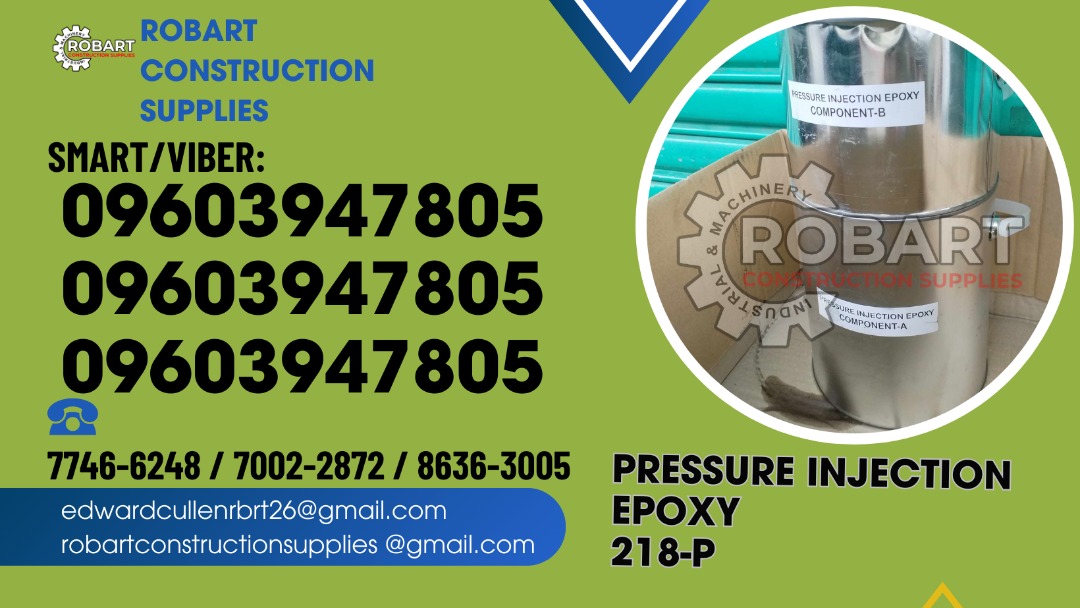 Pressure Injection Epoxy 218-P SET, Commercial & Industrial ...