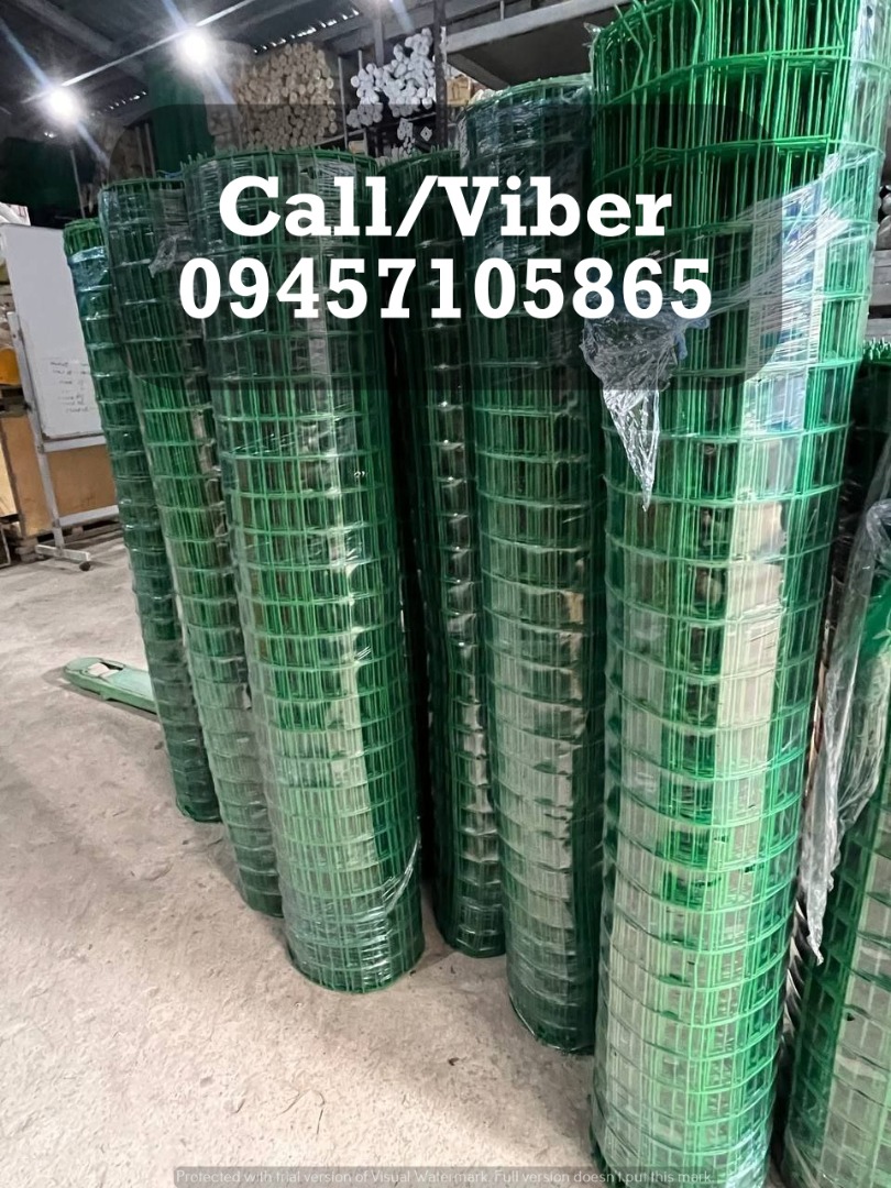 PVC WELDED MESH GREEN, Commercial & Industrial, Construction Tools ...