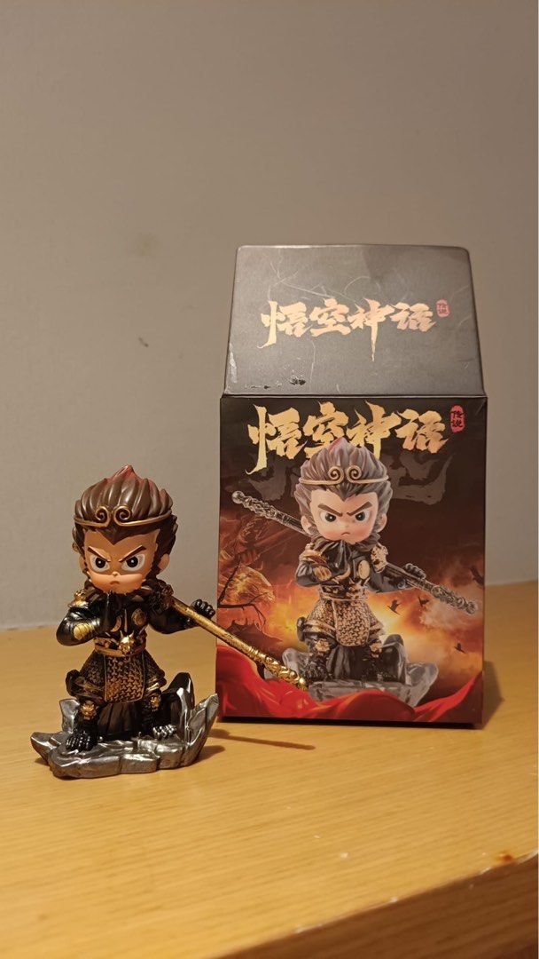 [READY TO SHIP] Black Myth Wukong Figurine Popmart Figure Small Action ...