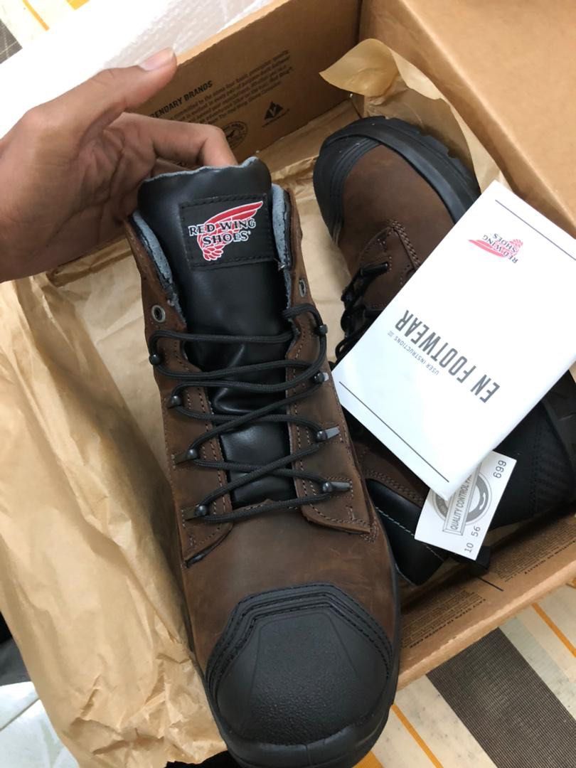 Redwing safety shoes 3228, Men's Fashion, Footwear, Boots on Carousell