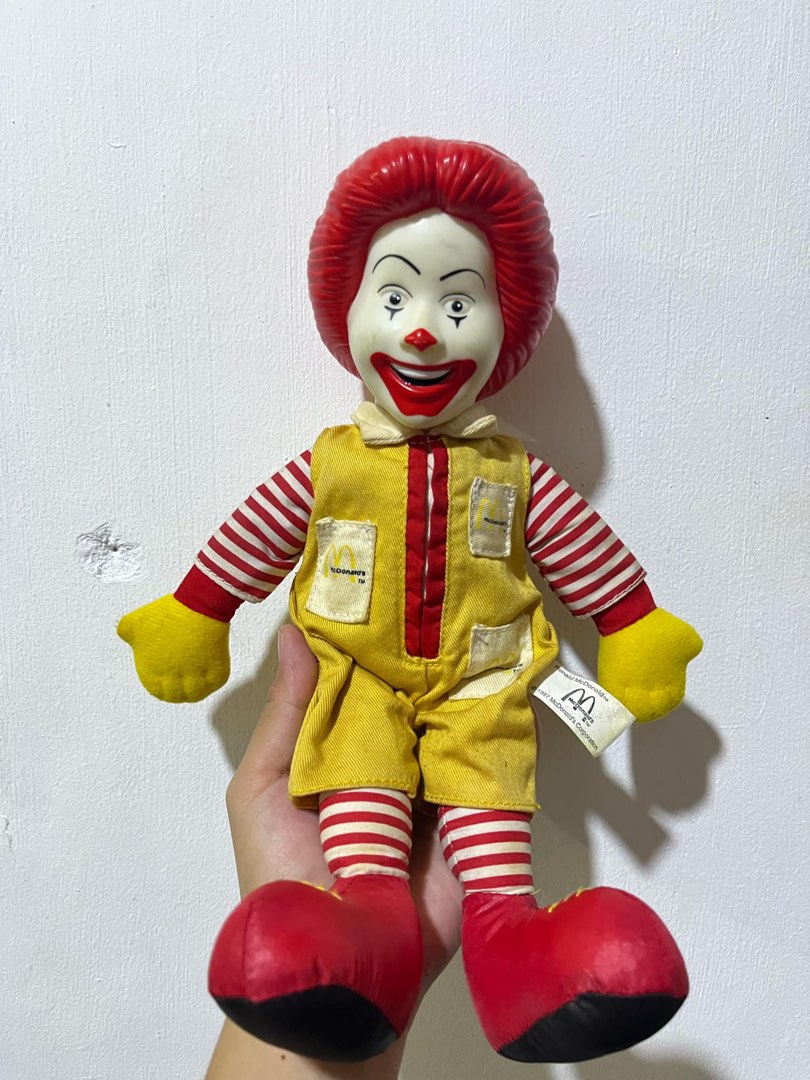 Ronald Mcdonald Plush Toy, Hobbies & Toys, Toys & Games on Carousell