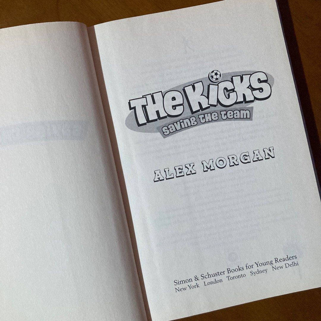Saving The Team by Alex Morgan (The Kicks Series), Hobbies & Toys ...