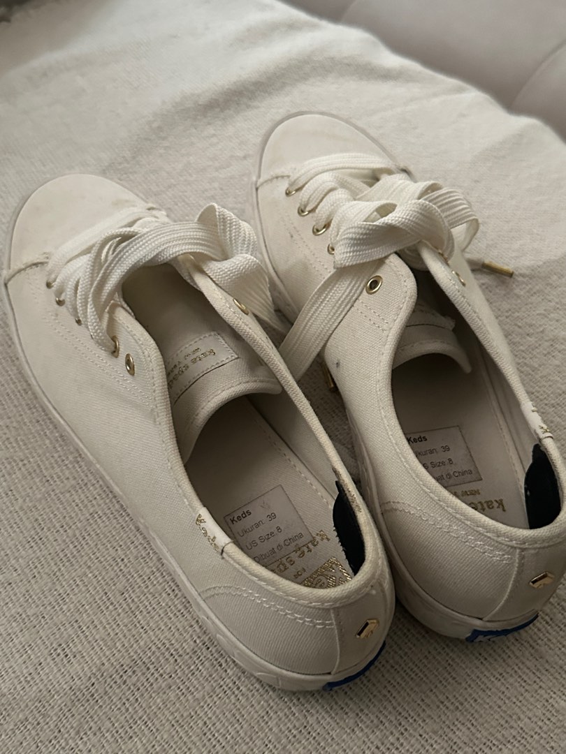 Sepatu Keds x Kate Spade, Fesyen Wanita, Sepatu di Carousell