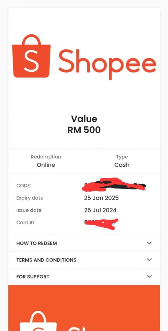 Sh0pee Voucher RM500, Tickets & Vouchers, Vouchers on Carousell