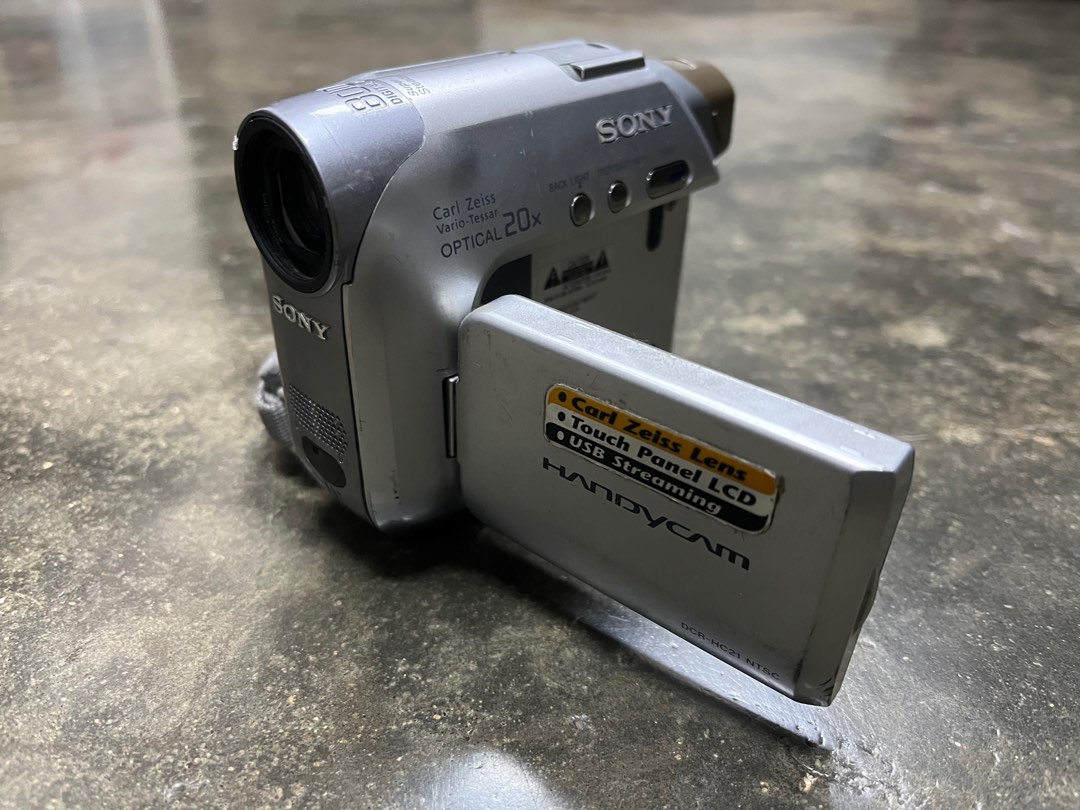 Sony Handycam DCR-HC21 Carl Zeiss Lens video camcorder Not tested Not ...